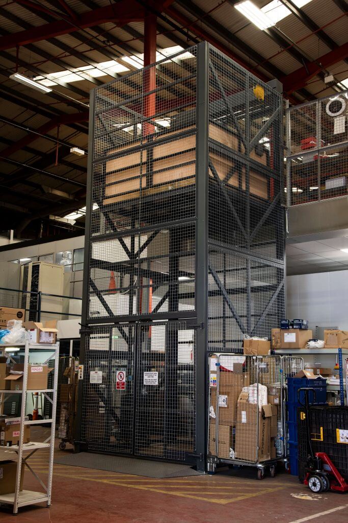 Lift Installation for NHS Supply Chain