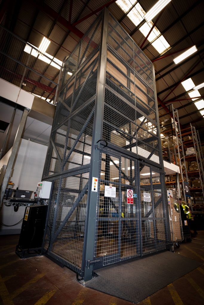 Lift Installation for NHS Supply Chain