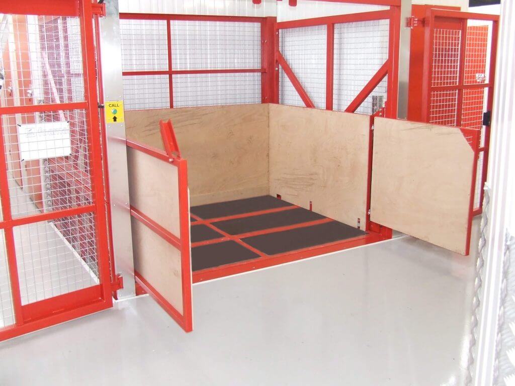 Self Storage Mezzanine Lifts Installed for 4 Secure Self Store