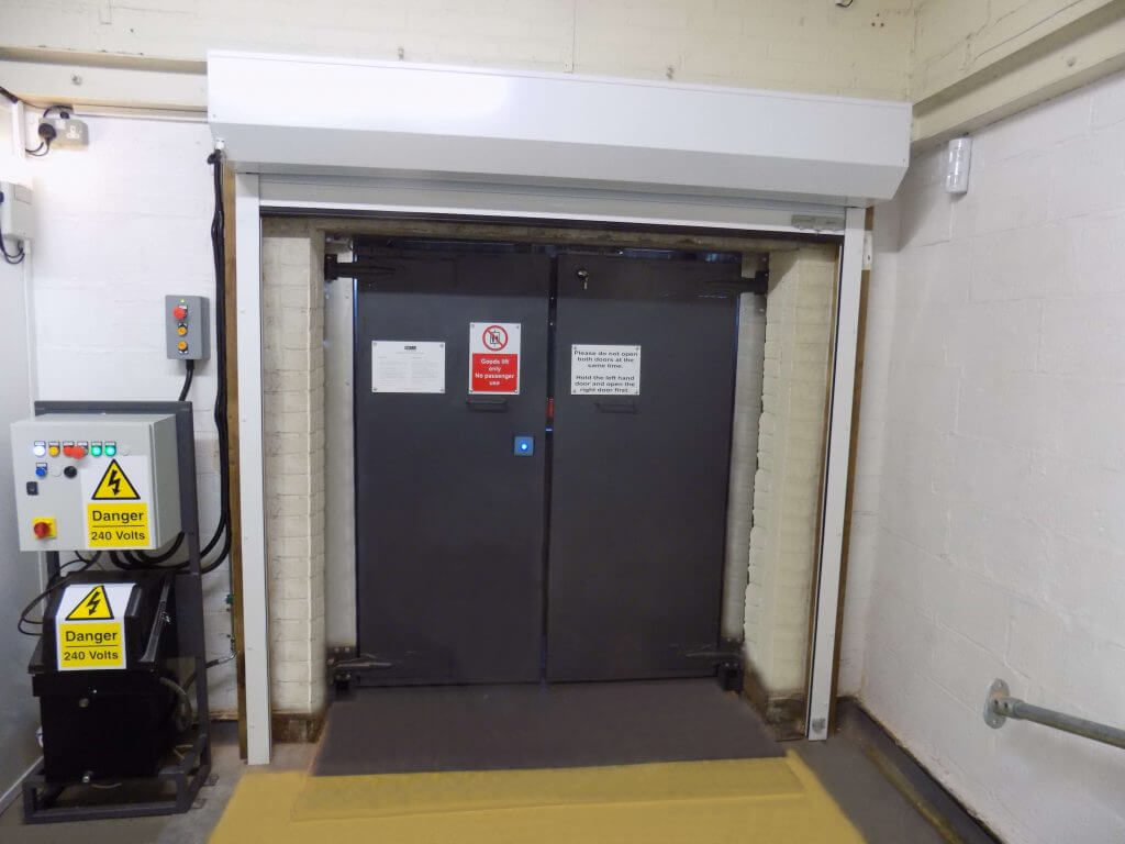External Mezzanine Lifts Installed for 1st Access Storage