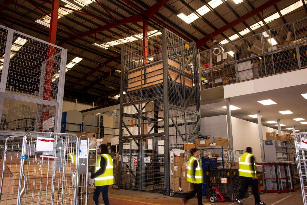 Industrial Goods Lifts | Industrial Mezzanine Floor Lifts