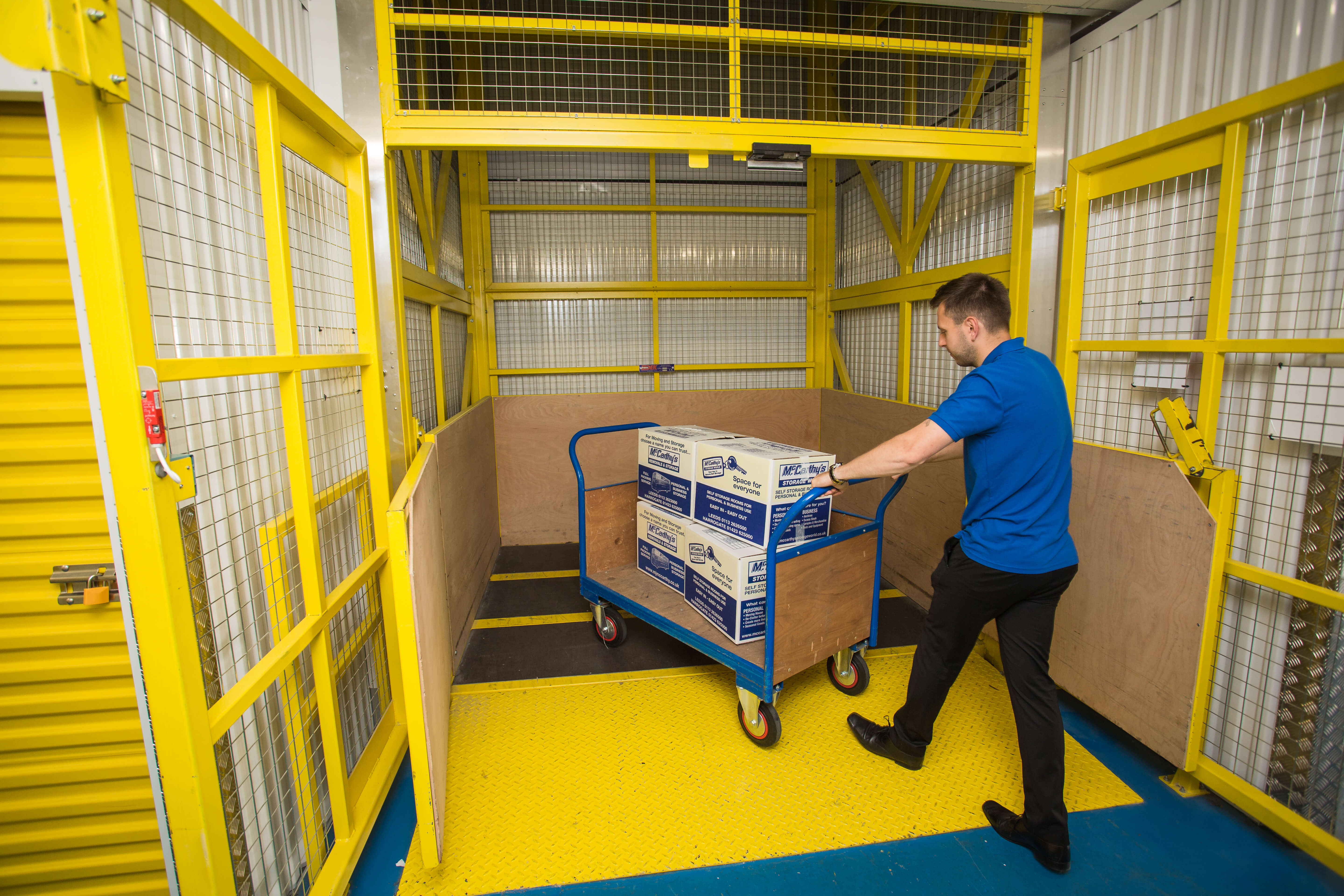 Self-Storage Goods Lifts | Transdek MFL