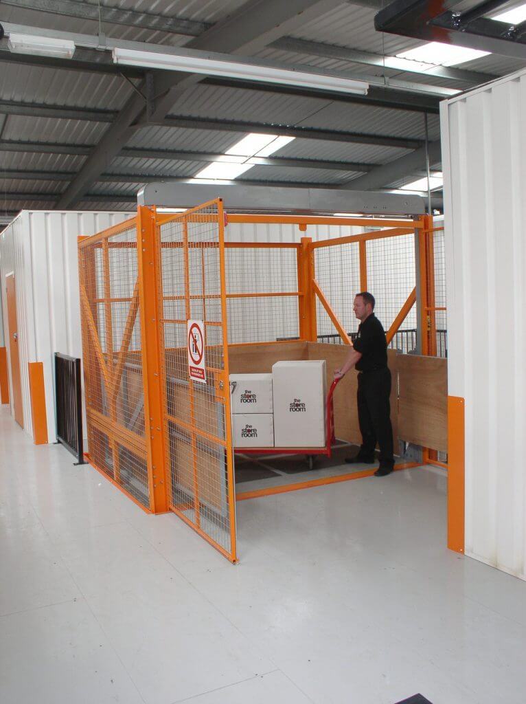 The Store Room Adopts Transdek Mezzanine Floor Lift In Leicester Facility